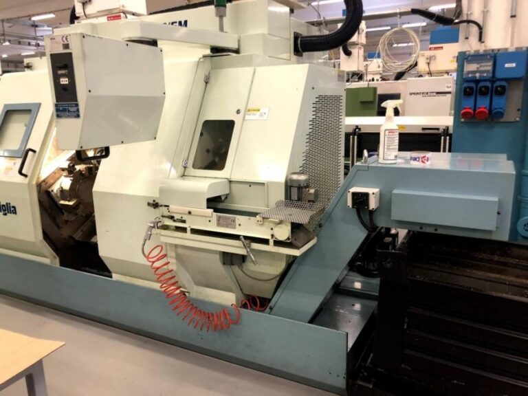 Biglia B445 YSM second-hand cnc lathe with double turret and subspindle ...